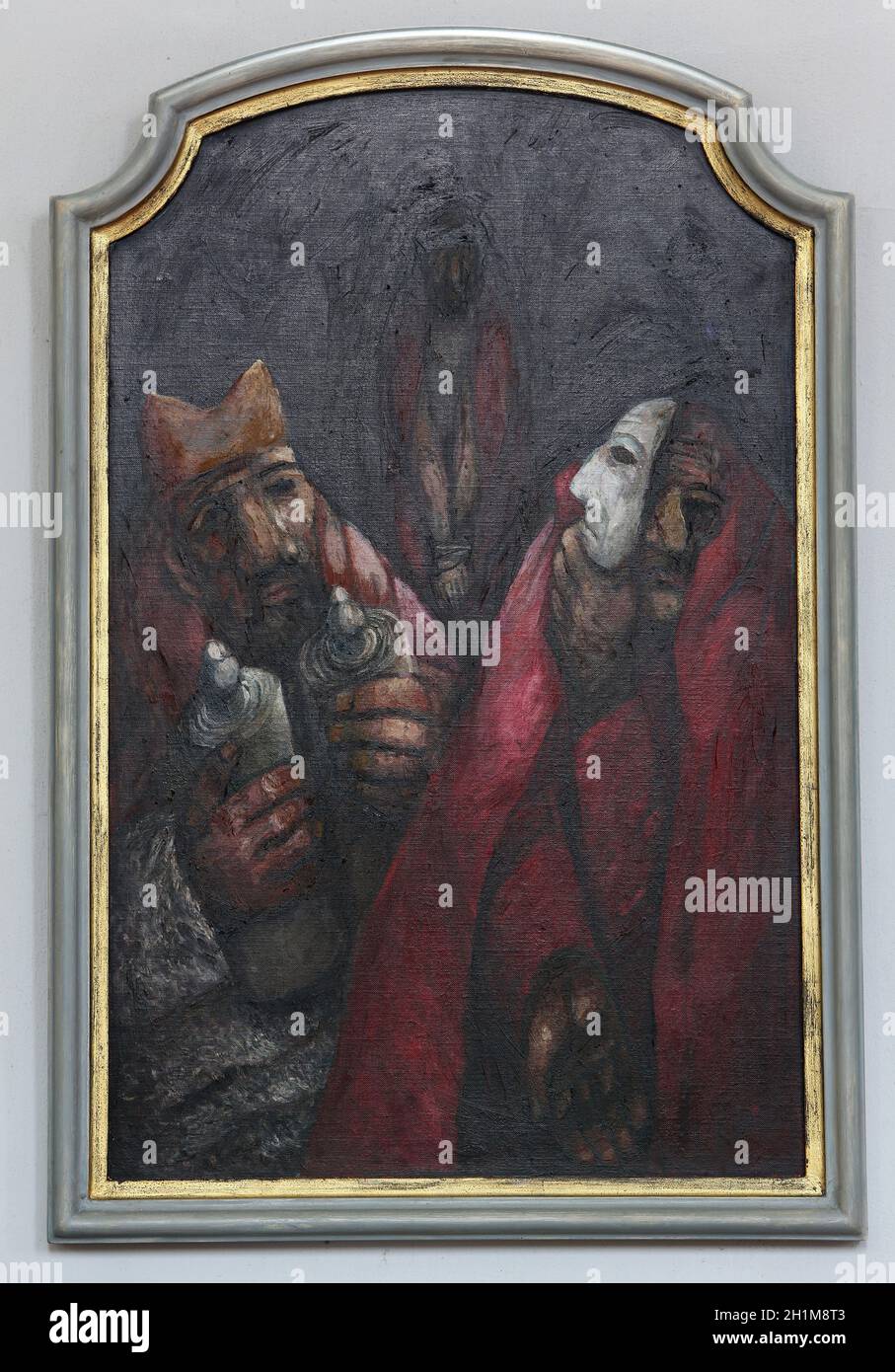 Way of the Cross by Sieger Koder in Church of Our Lady of Sorrows in ...