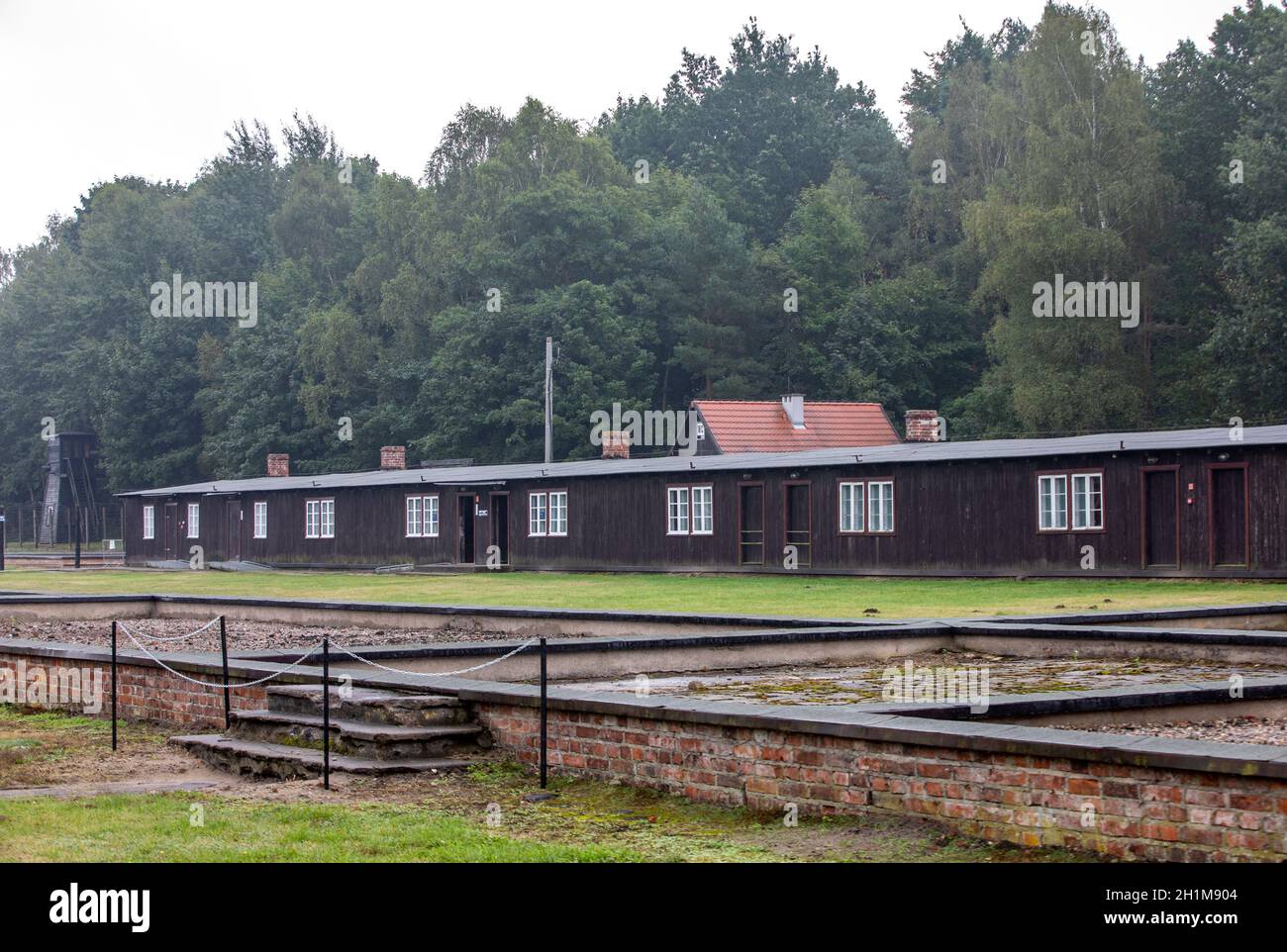 Sztutowo, Poland - Sept 5, 2020: the former Nazi Germany Concentration ...