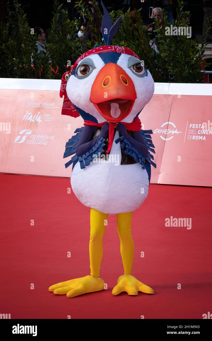 Rome, Italy - October 17, 2021: Puffins, the bird puppet symbol of ...