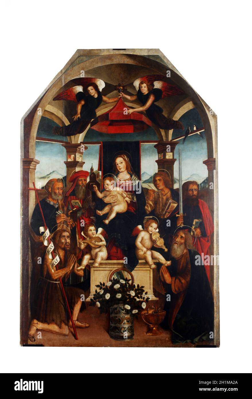 Conversation painting Cut Out Stock Images & Pictures - Alamy