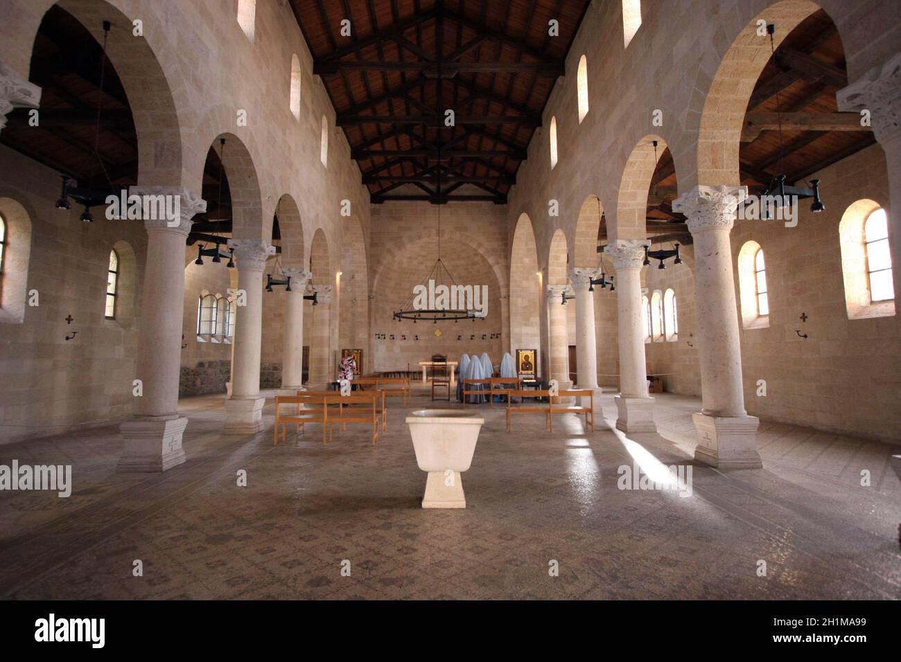 The Church of the Multiplication of the Loaves and the Fishes, Tabgha ...