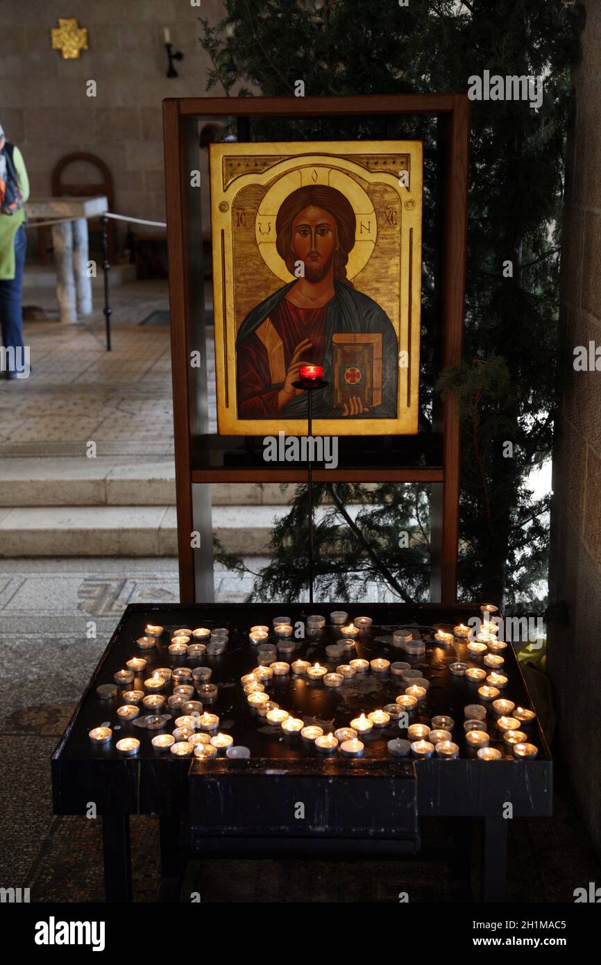 Church of the Multiplication of the Loaves and the Fishes, Tabgha ...