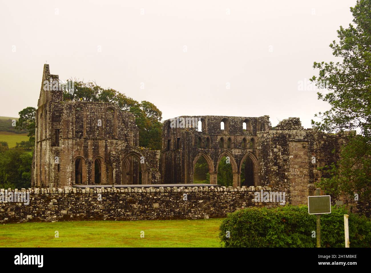 The Dundrennan Monastery is a former Cistercian abbey in Scotland Stock ...