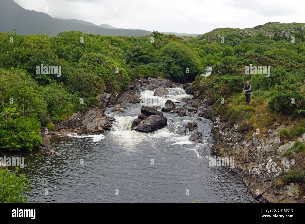 The Connemara Loop, which is part of the Wild Atlantic Way is a scenic ...