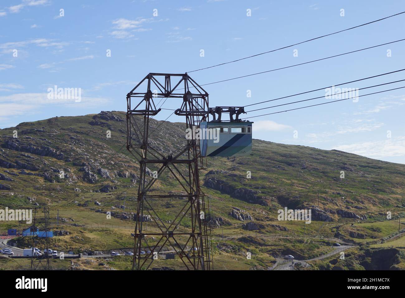 Originally opened in 1969, the Dursey Island cable car remains, to this ...