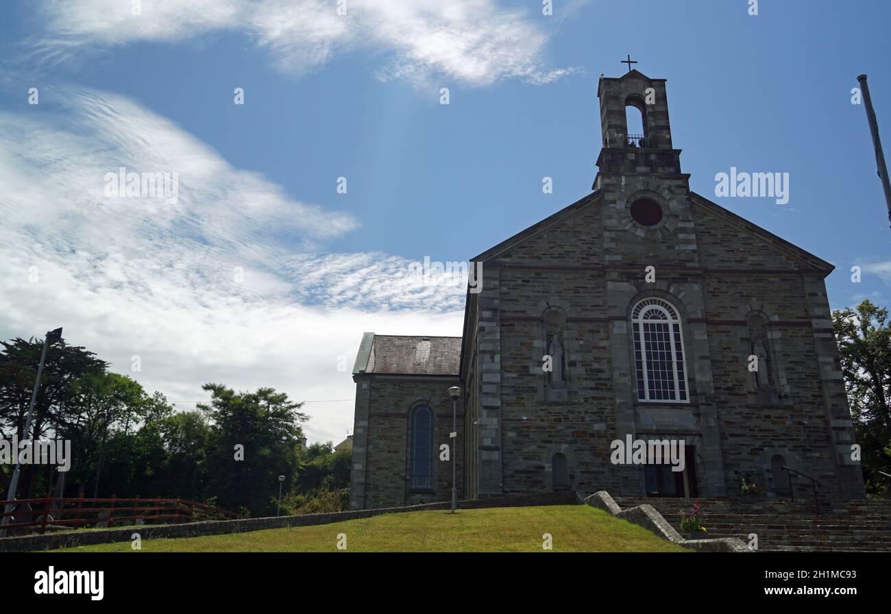st. finbarr's church bantry Stock Photo - Alamy