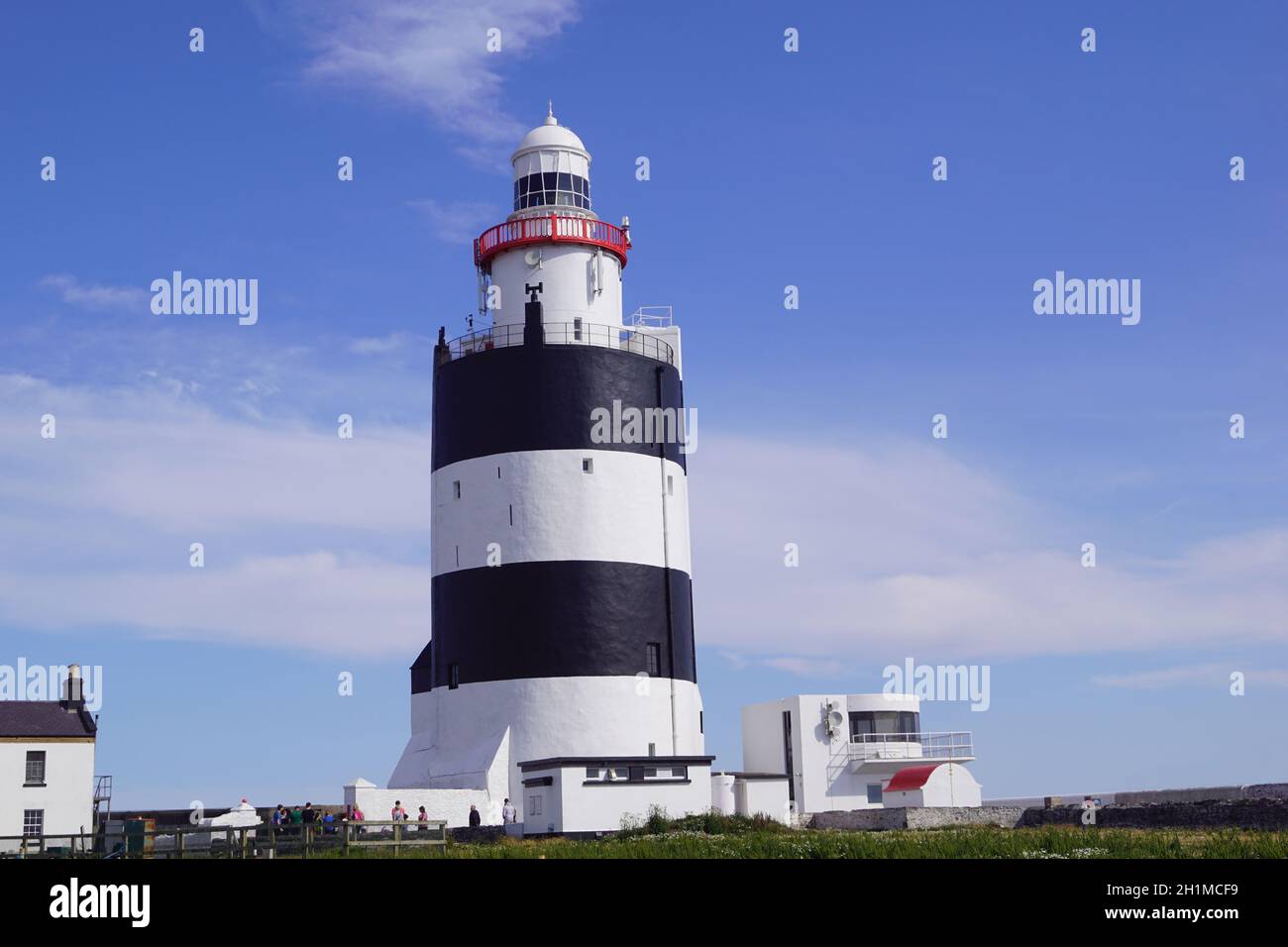 The Hook Lighthouse is a building on Hook Head at the tip of the Hook ...