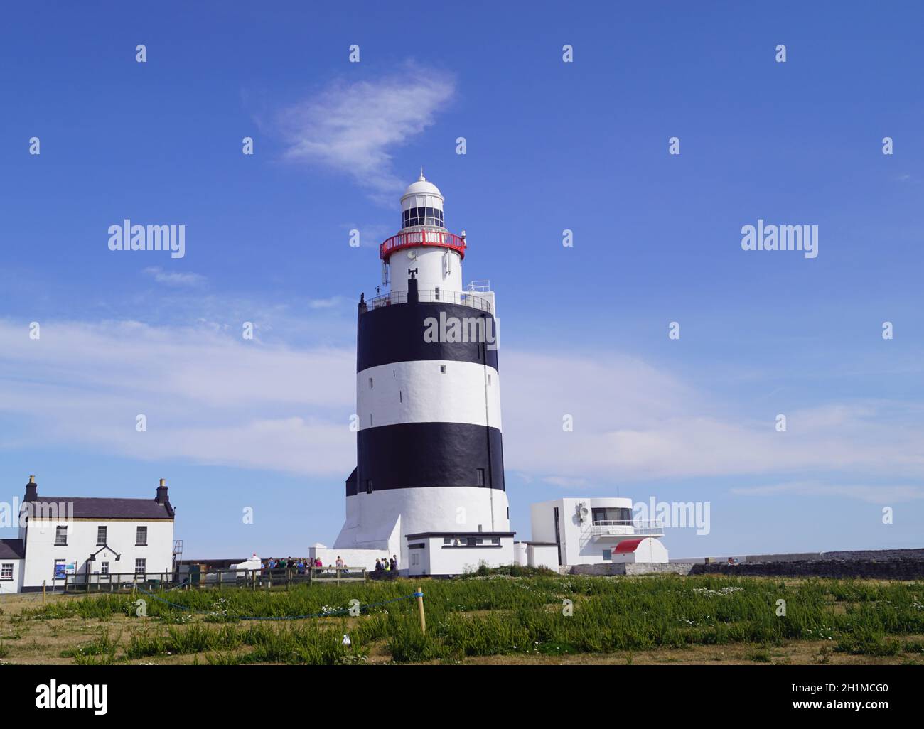 The Hook Lighthouse is a building on Hook Head at the tip of the Hook ...