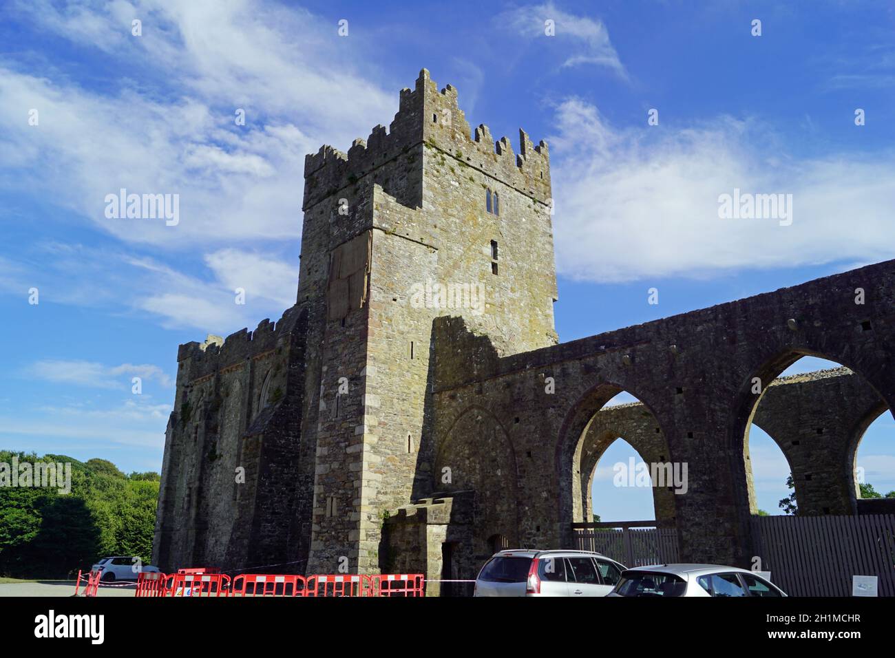 Tintern Abbey is a former Cistercian abbey in County Wexford in the ...