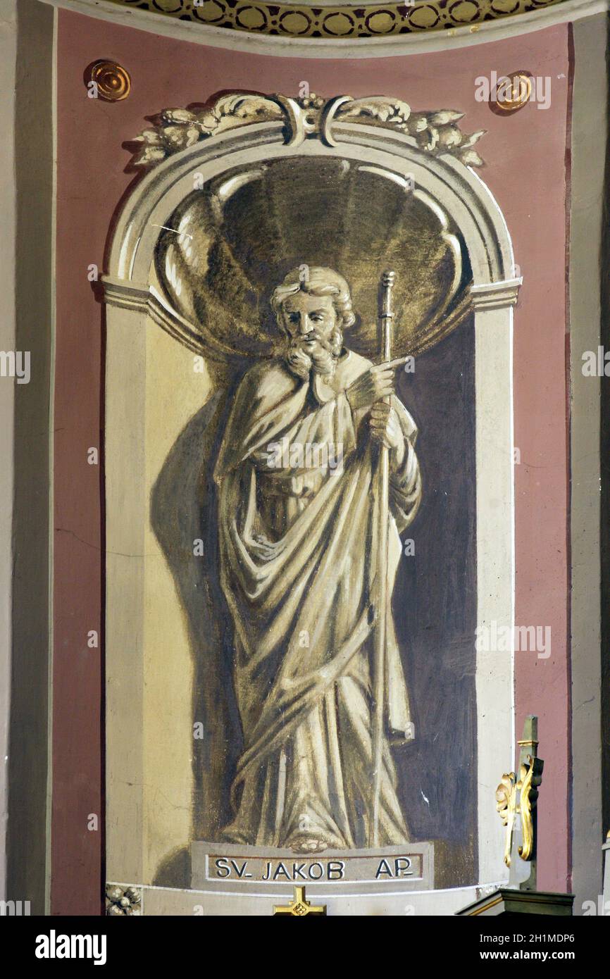 Saint james the apostle hi-res stock photography and images - Alamy