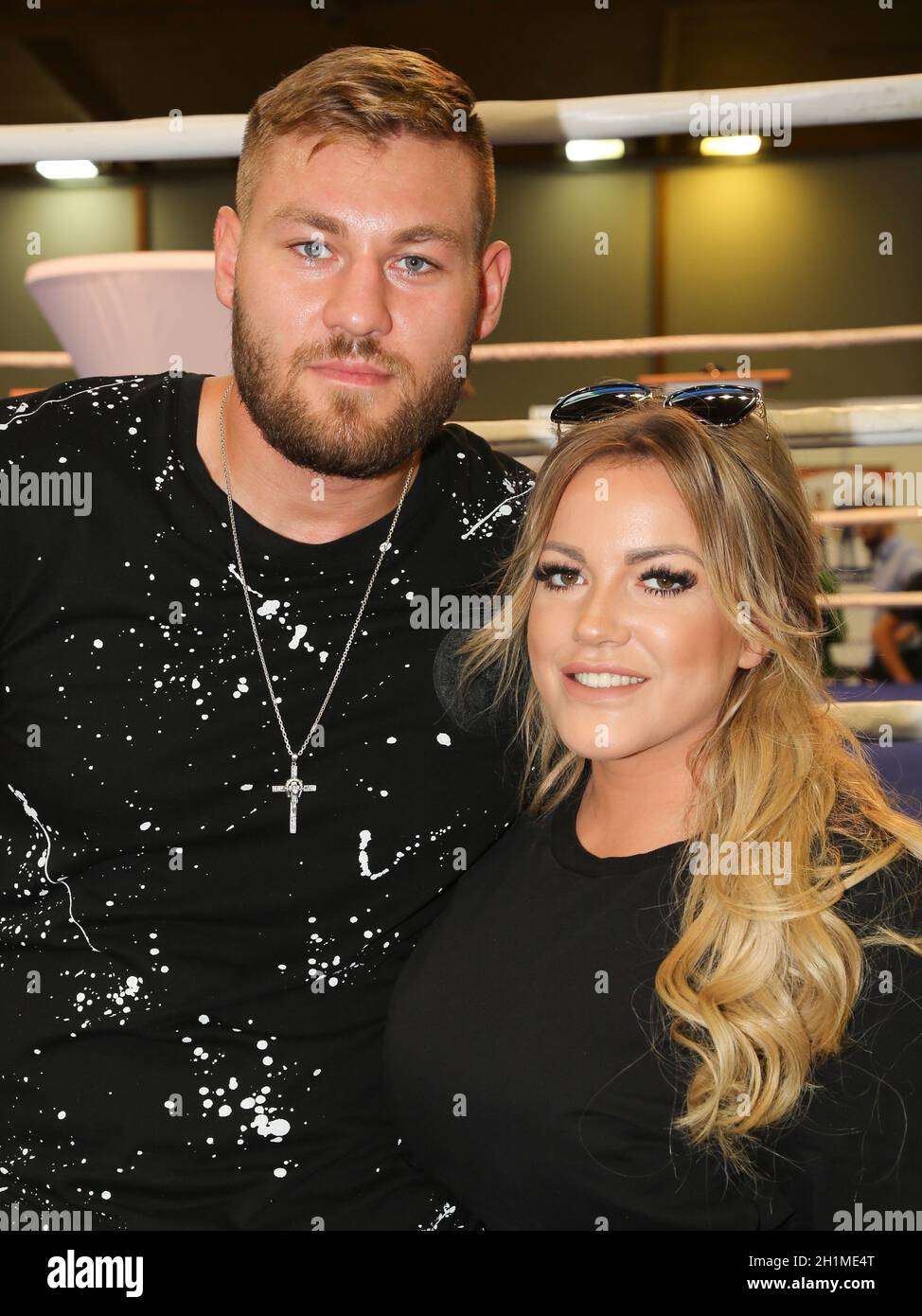 WBO Inter-Conti heavyweight champion Tom Schwarz SES boxing with ...