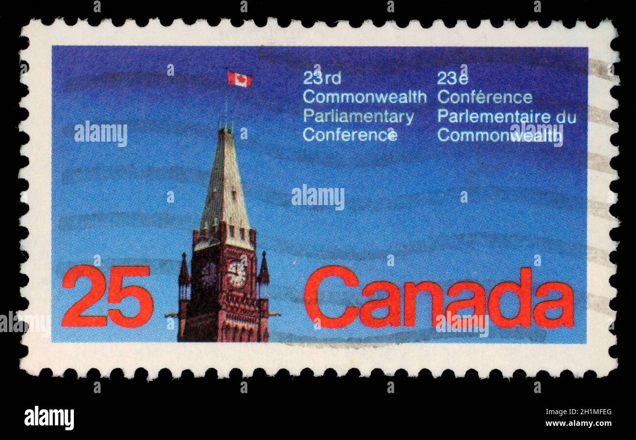 Canada postage stamp architecture hi-res stock photography and images ...