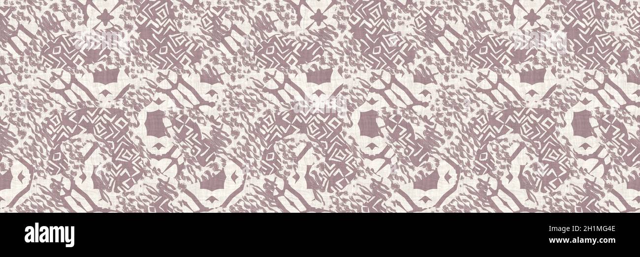 Seamless two tone hand drawn brushed effect pattern border swatch Stock ...