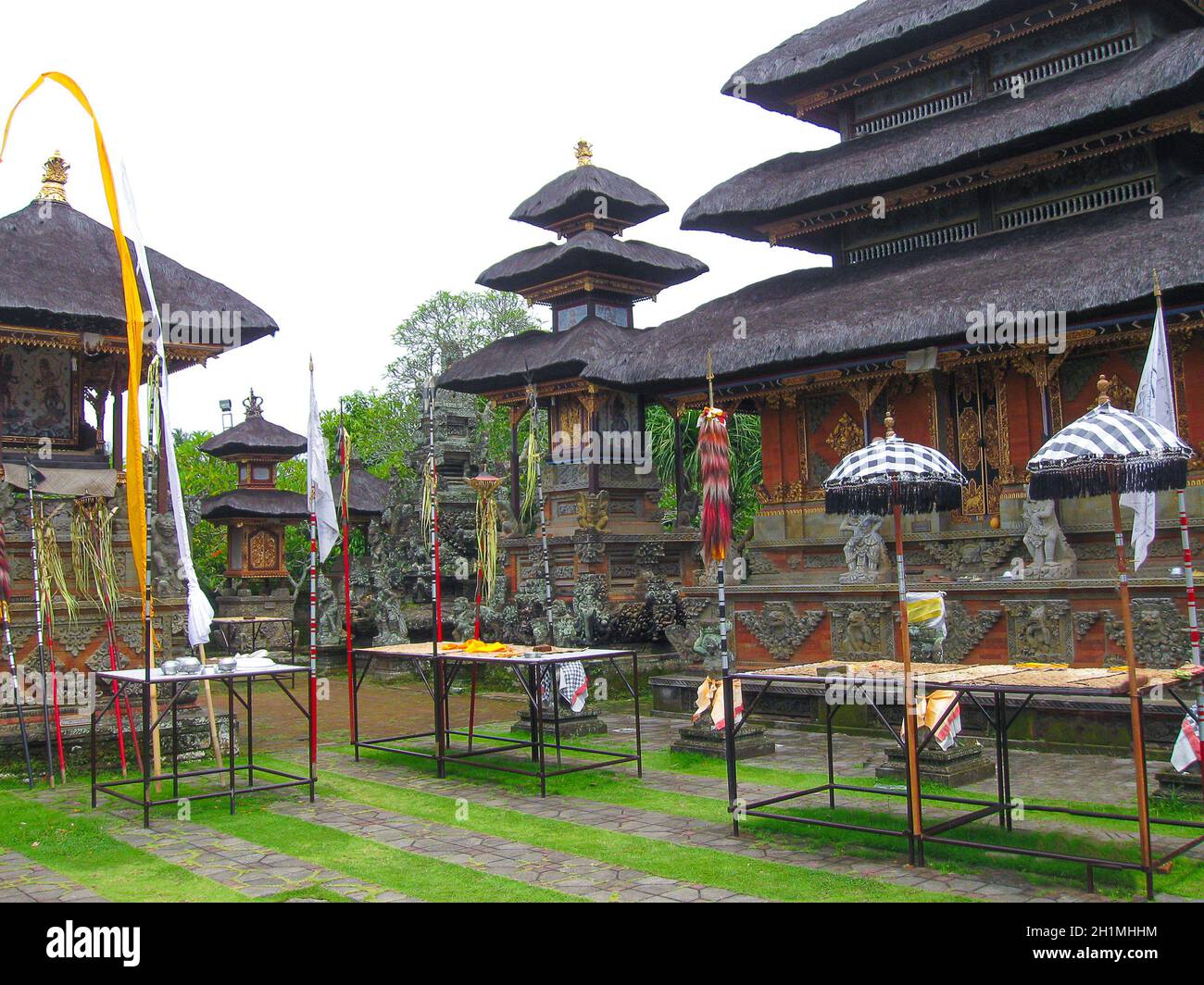 Batuan, Indonesia - December 28, 2008: The Puseh Batuan Temple at ...