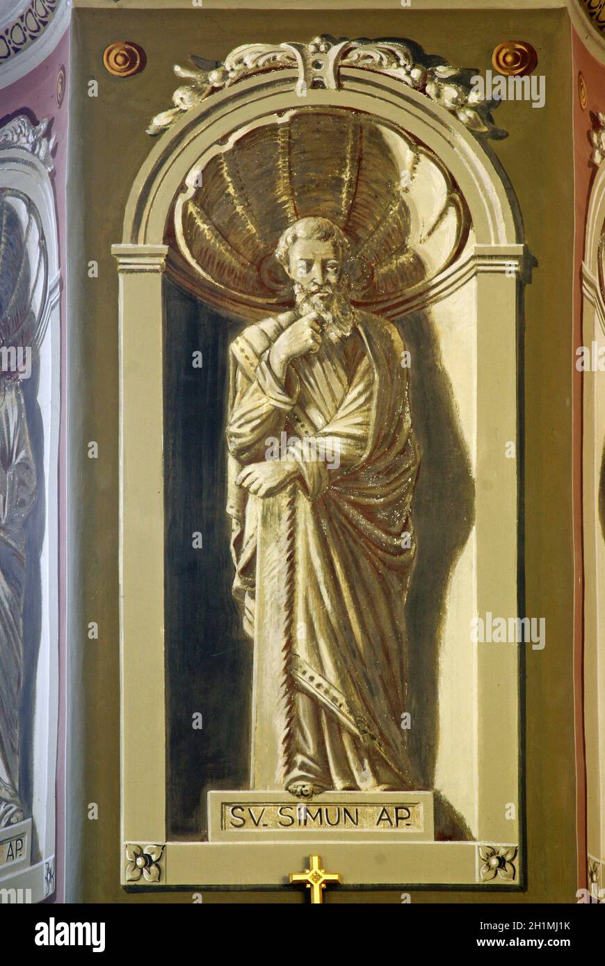 Saint simon the apostle hi-res stock photography and images - Alamy
