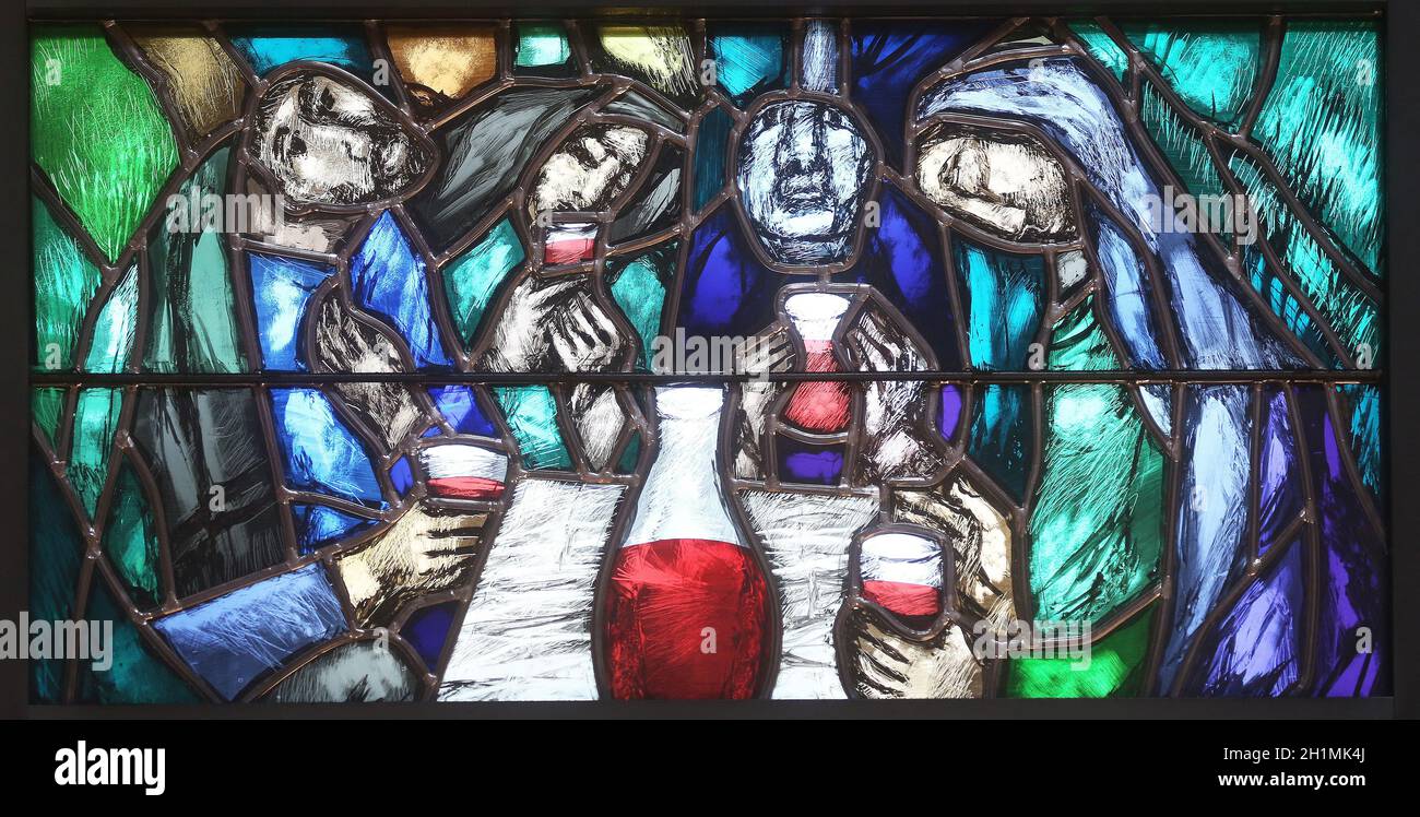 Spirit of God awakens a new life, both dead and alive, detail of ...