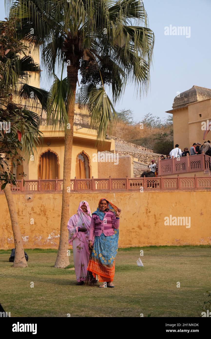 Amer fort cleaner hi-res stock photography and images - Alamy