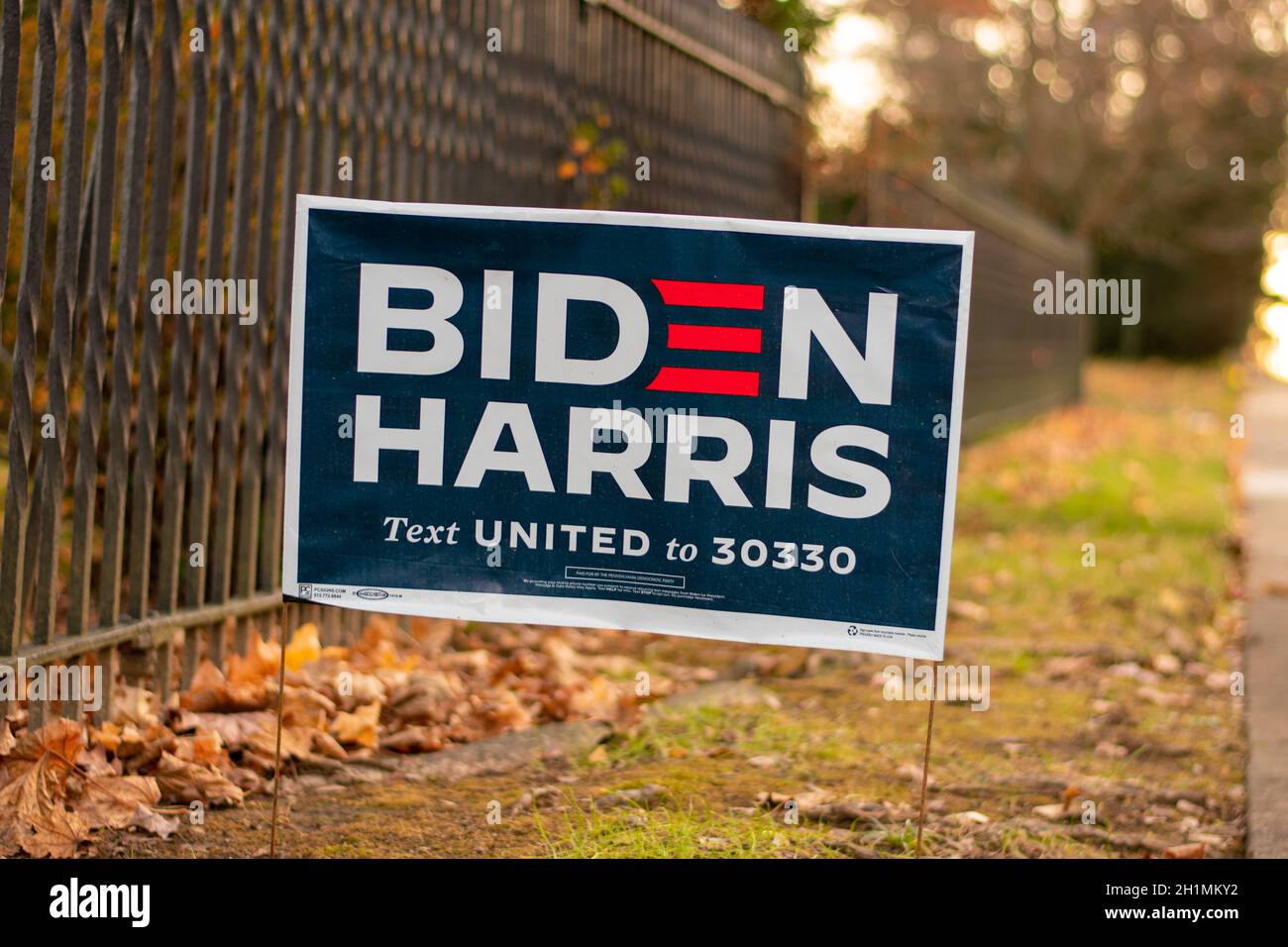 December 5, 2020 - Elkins Park, Pennsylvania: A Biden Harris Campaign ...