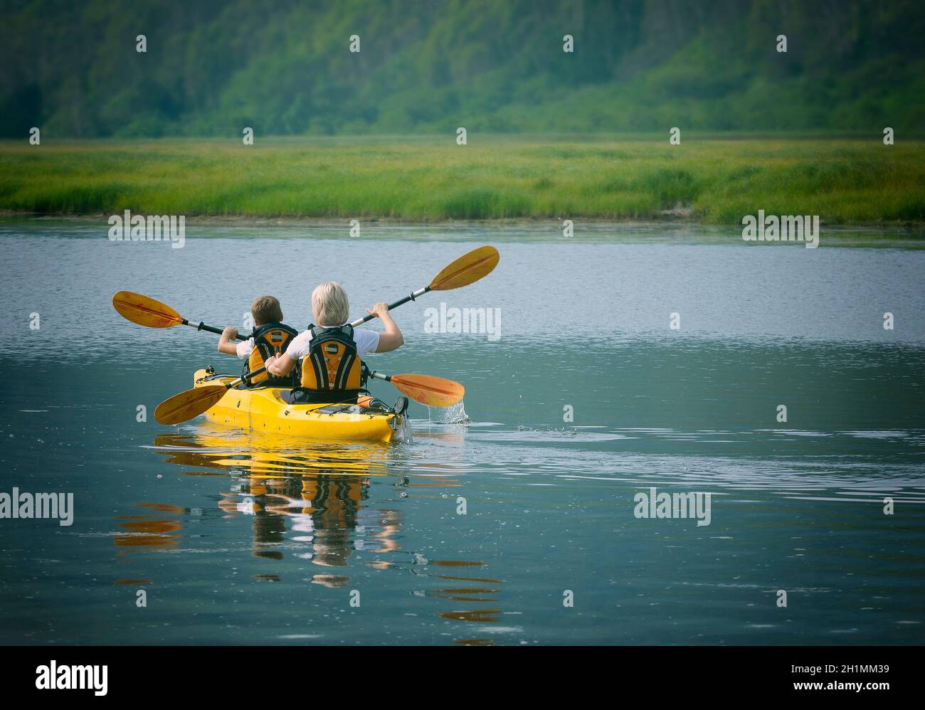 Canoe kayak ride on hi-res stock photography and images - Alamy