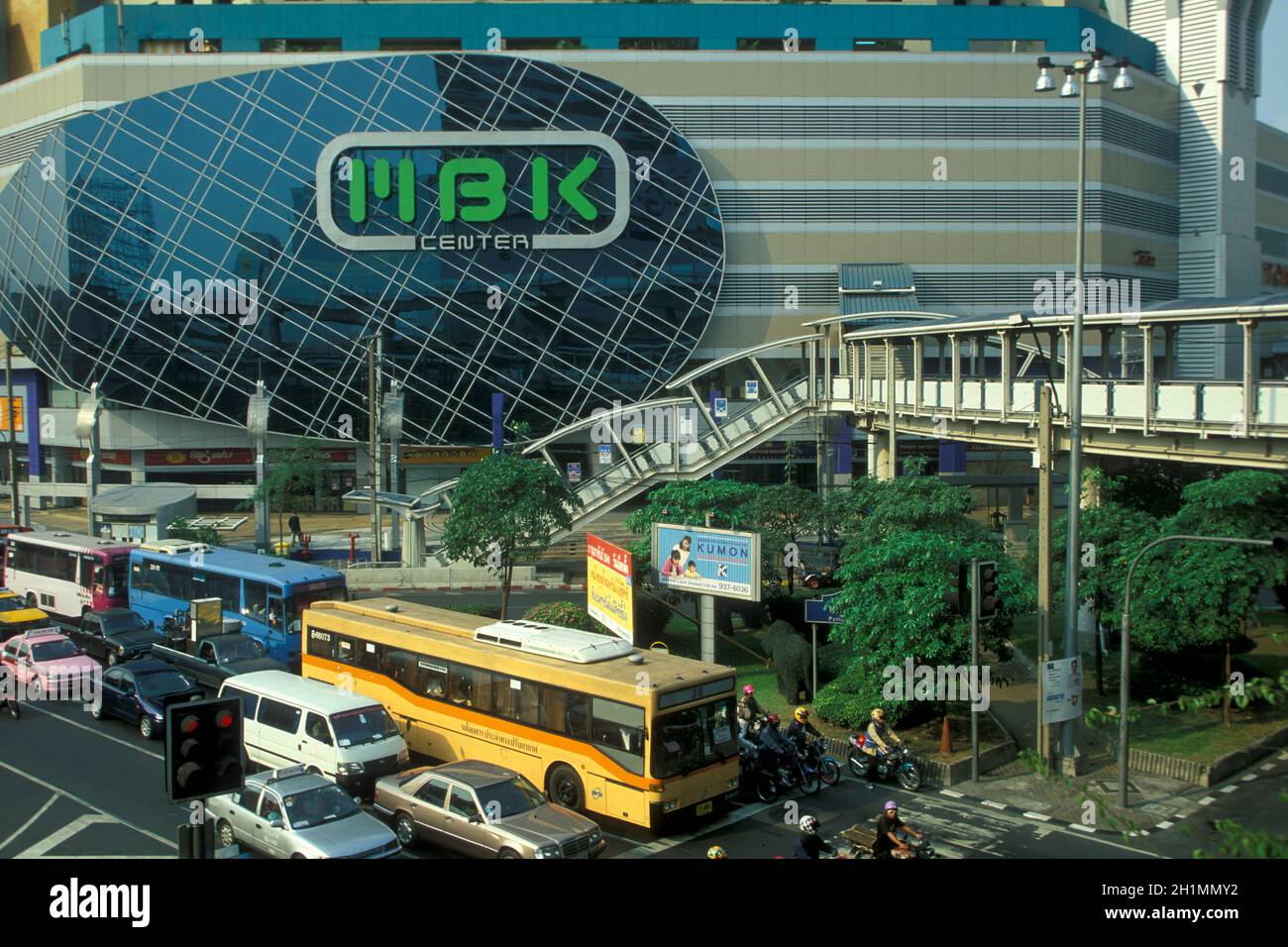 the MBK Shopping Mall in the city of Bangkok in Thailand in ...