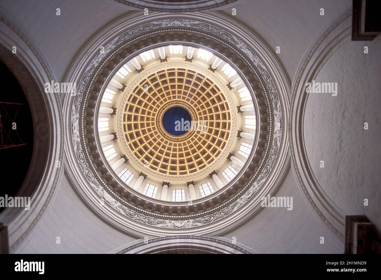 inside of the capitolio National in the city of Havana on Cuba in the ...