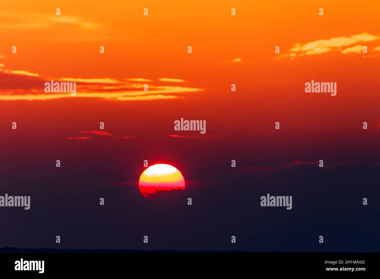 Magical sunset sky - perfect for wallpaper Stock Photo - Alamy