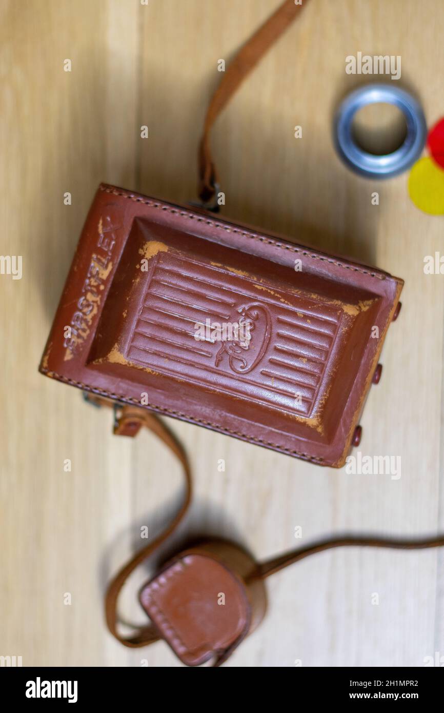 December 6, 2020 - Elkins Park, PA: A Vintage 1950s Firstflex Camera ...