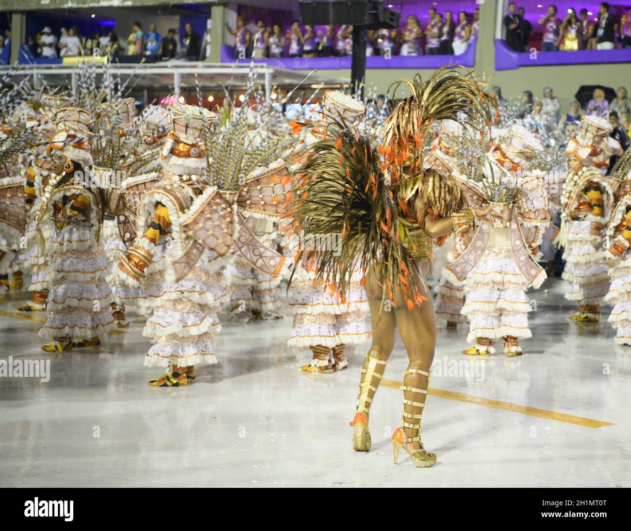 Rio de Janeiro, Brasil- February 29, 2020: Samba Parade at the 2020 ...