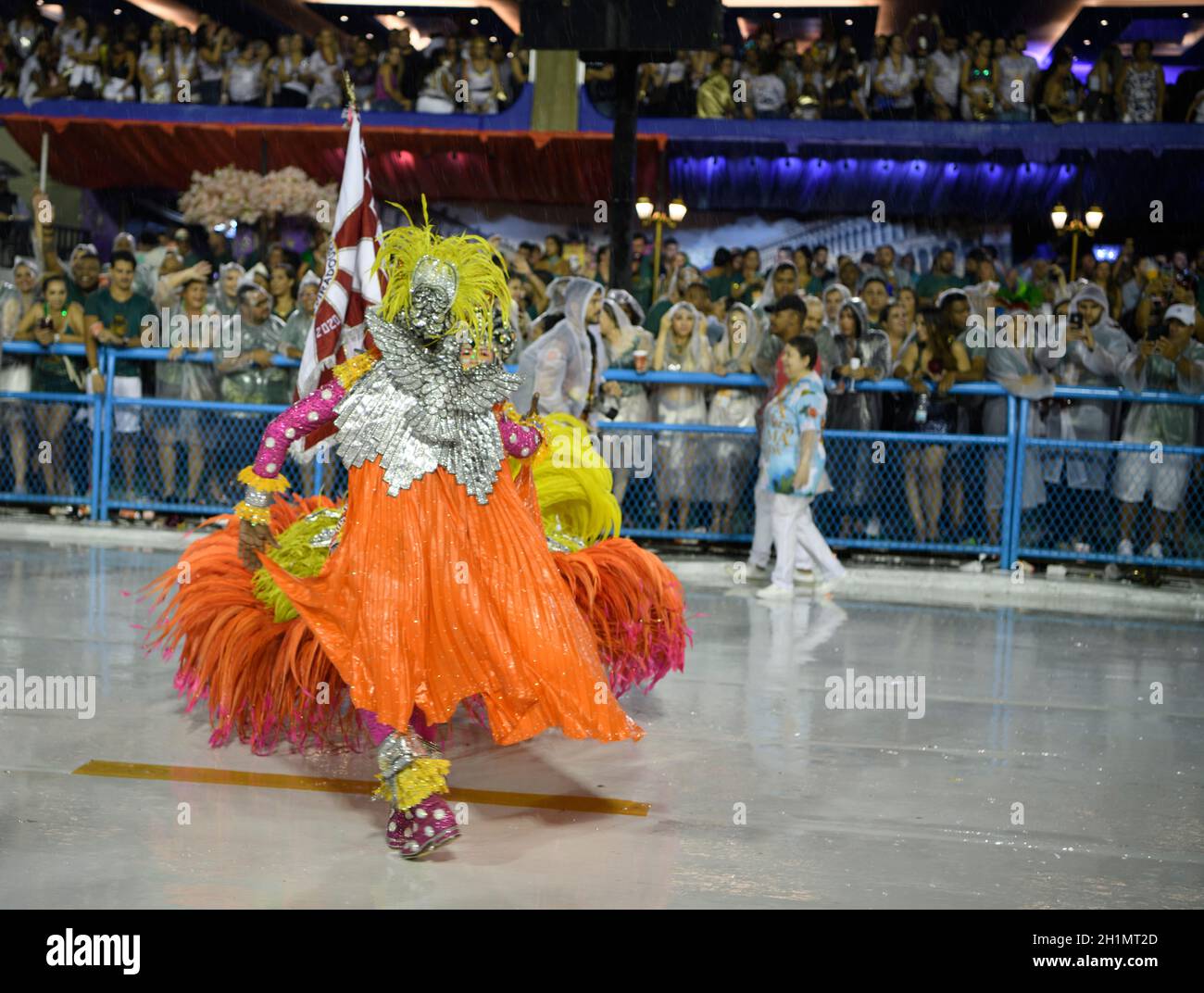 Rio de Janeiro, Brasil- February 29, 2020: Samba Parade at the 2020 ...