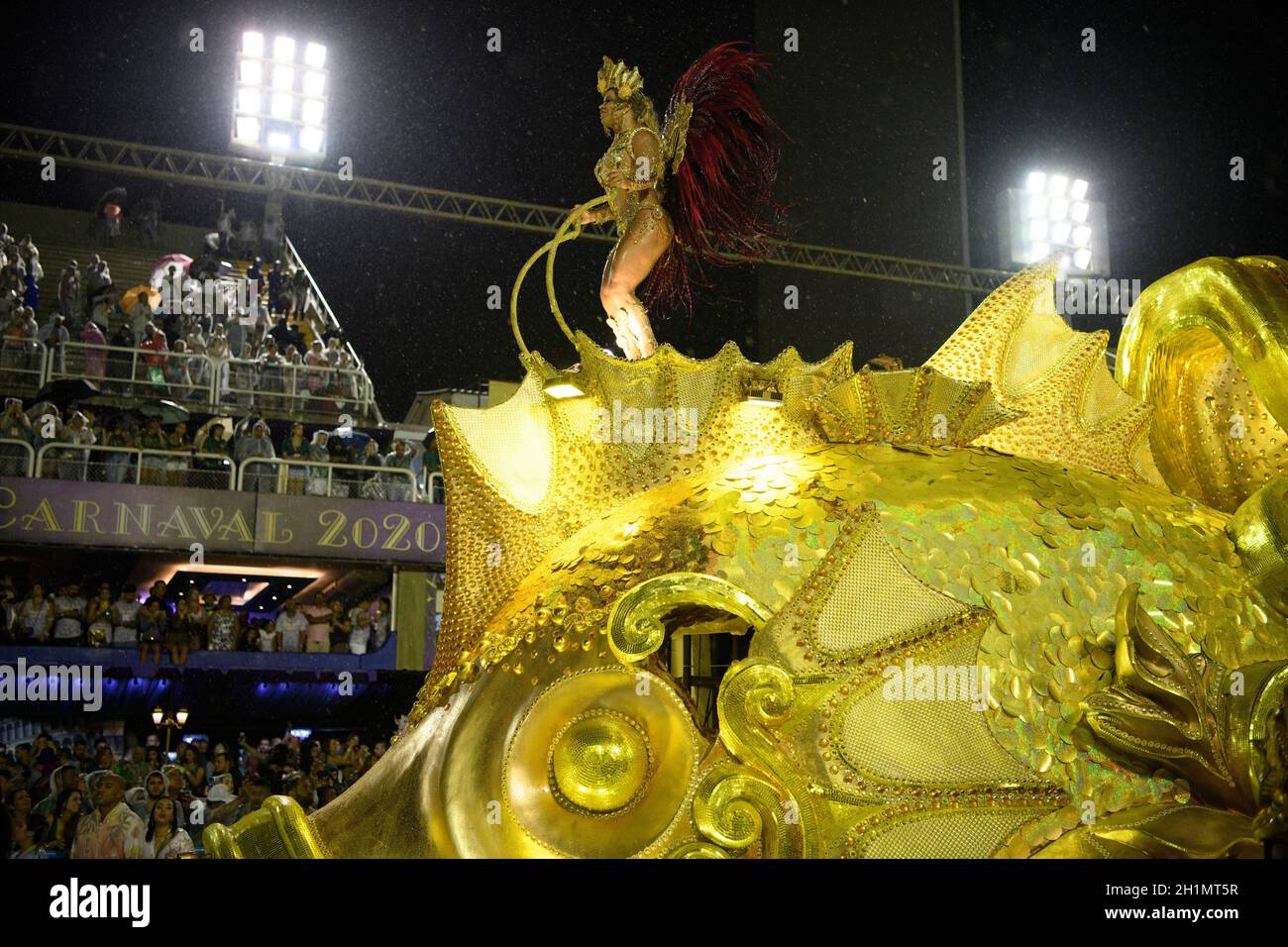 Rio de Janeiro, Brasil- February 29, 2020: Samba Parade at the 2020 ...