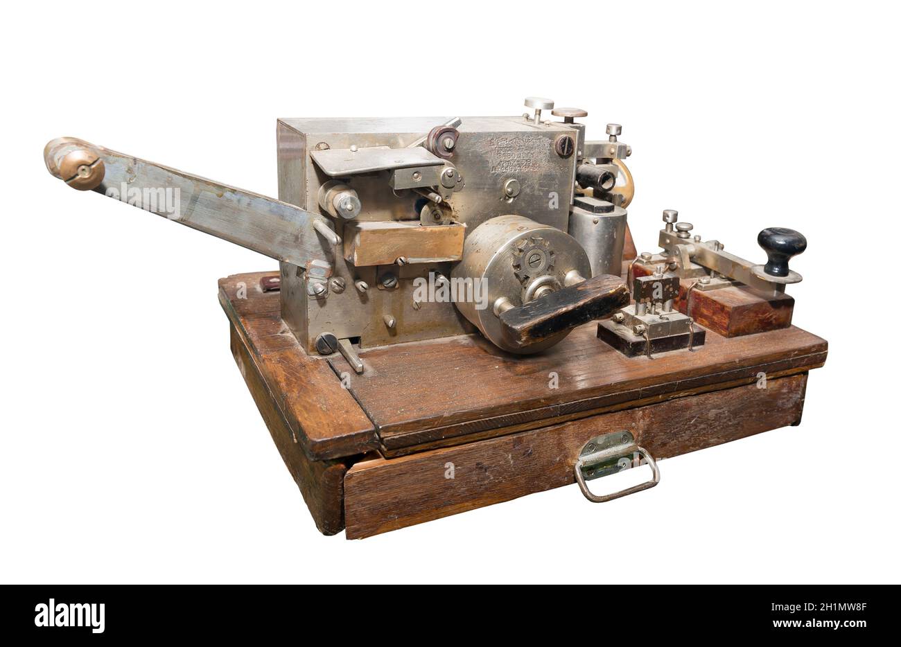 Old telegram machine hi-res stock photography and images - Alamy
