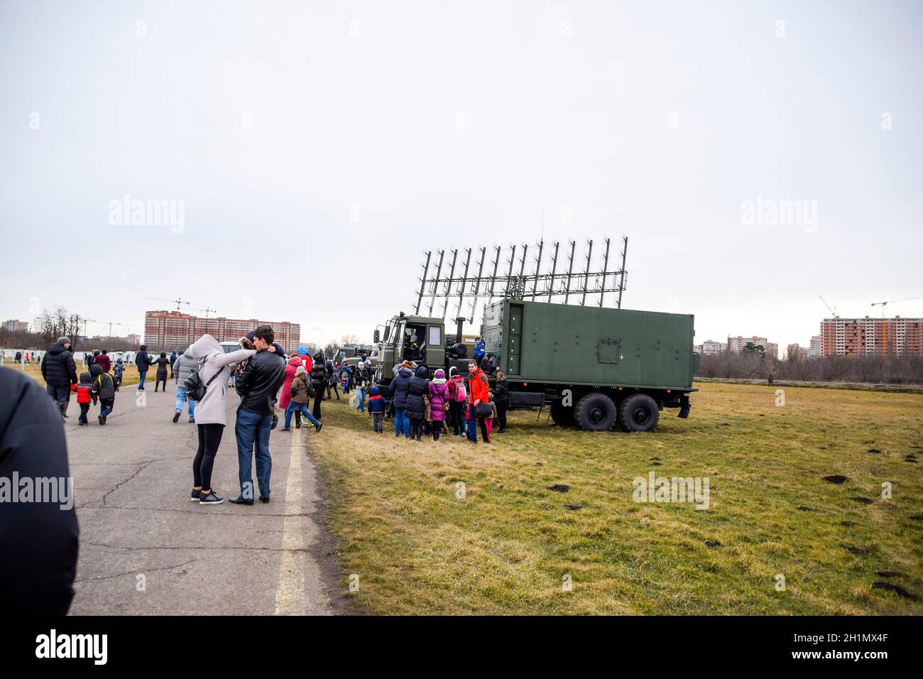 Russian military mobile radar hi-res stock photography and images - Alamy