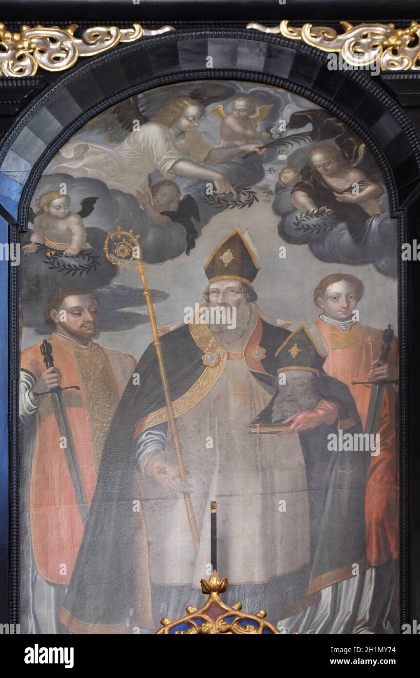 Saint denis holding his head hi-res stock photography and images - Alamy