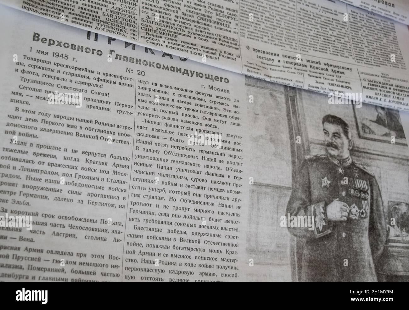 Stalin As Generalissimo High Resolution Stock Photography and Images ...