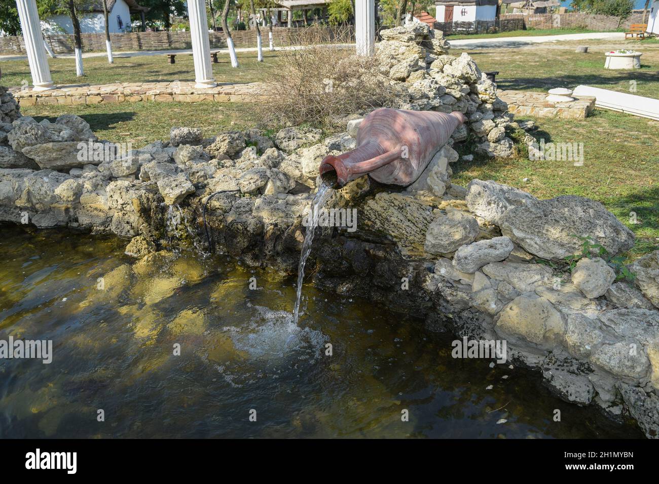 Build a garden pond hi-res stock photography and images - Alamy
