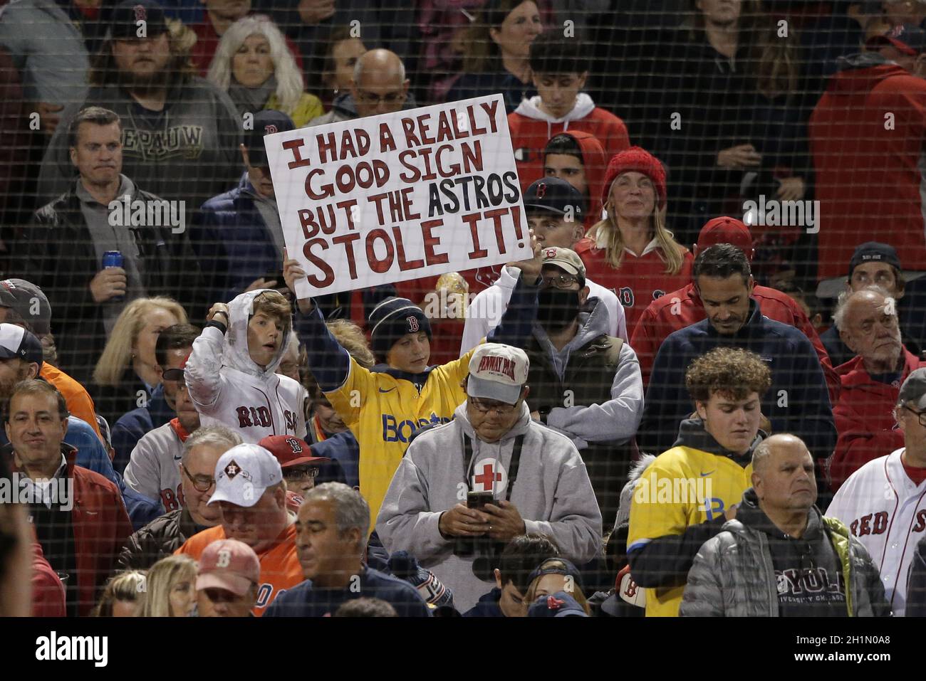 Houston astros sign stealing scandal hi-res stock photography and ...