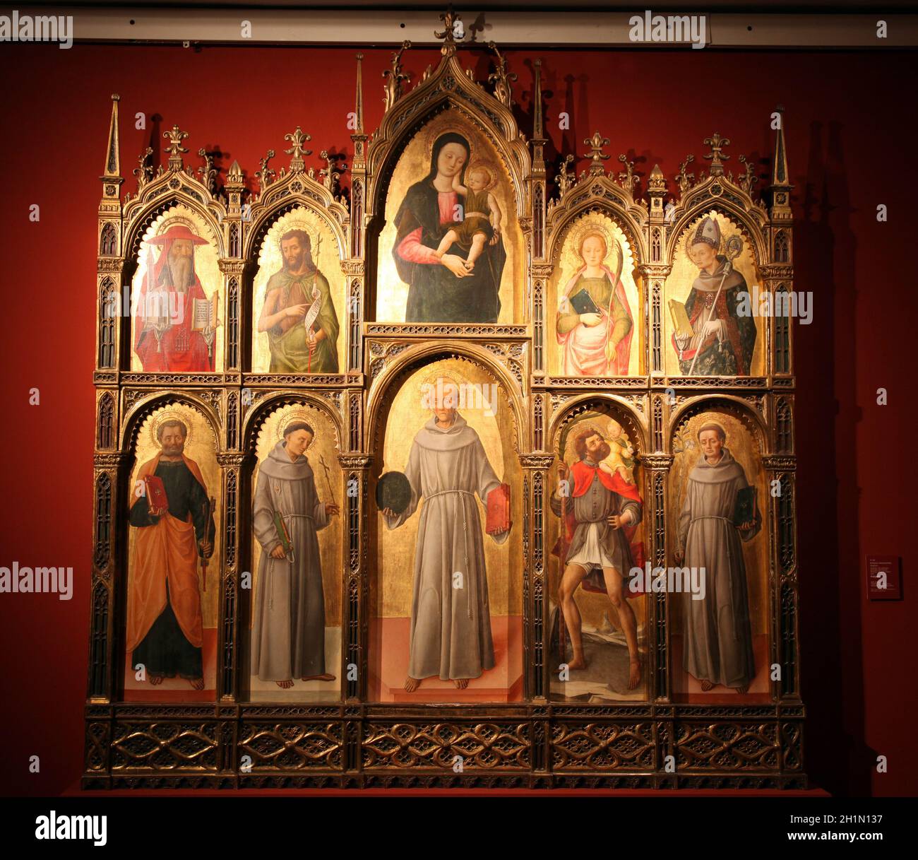 Polyptych artwork hi-res stock photography and images - Alamy