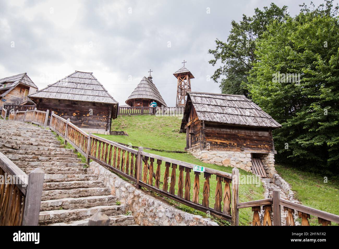 Ethno village Drvengrad, Mokra Gora, traditional eco village built by ...