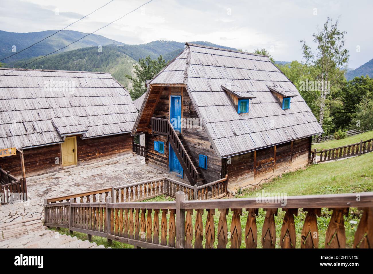 Ethno village Drvengrad, Mokra Gora, traditional eco village built by ...