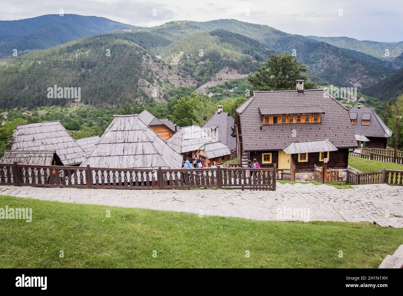 Ethno village Drvengrad, Mokra Gora, traditional eco village built by ...