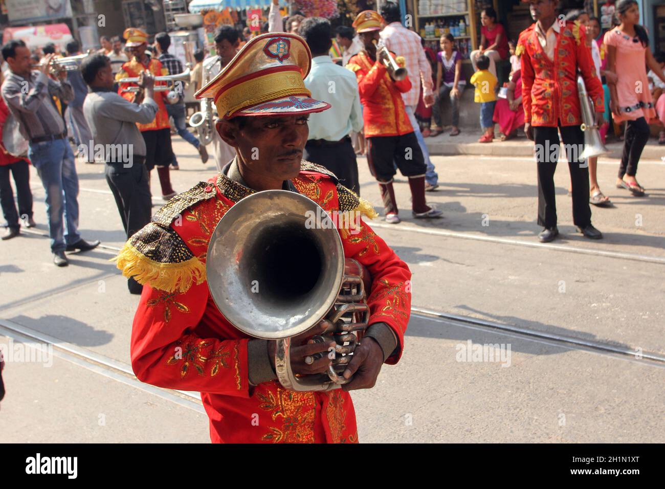 Annual Jain Digamber Procession in Kolkata,India Stock Photo - Alamy