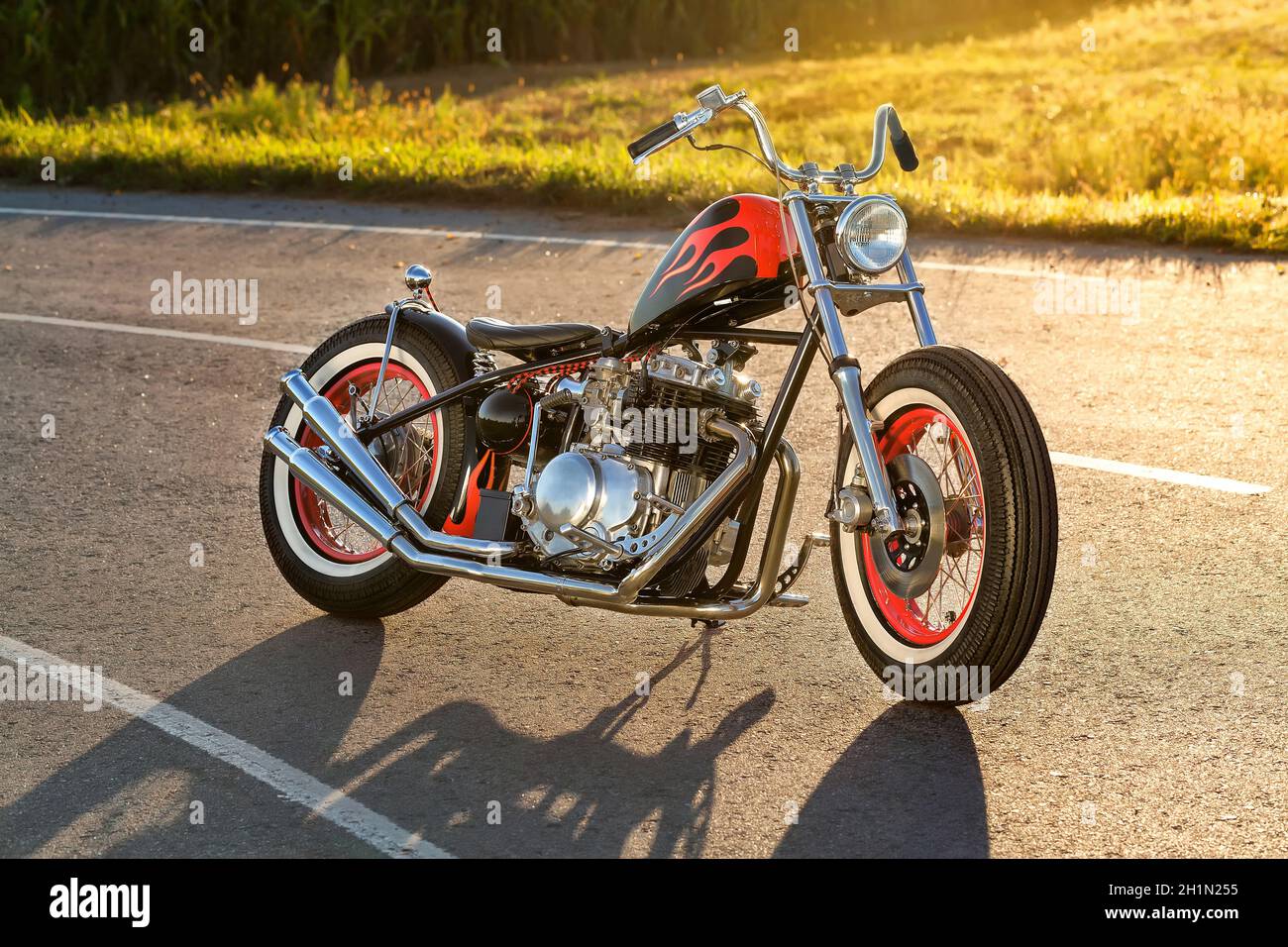 Bobber chopper hi-res stock photography and images - Alamy
