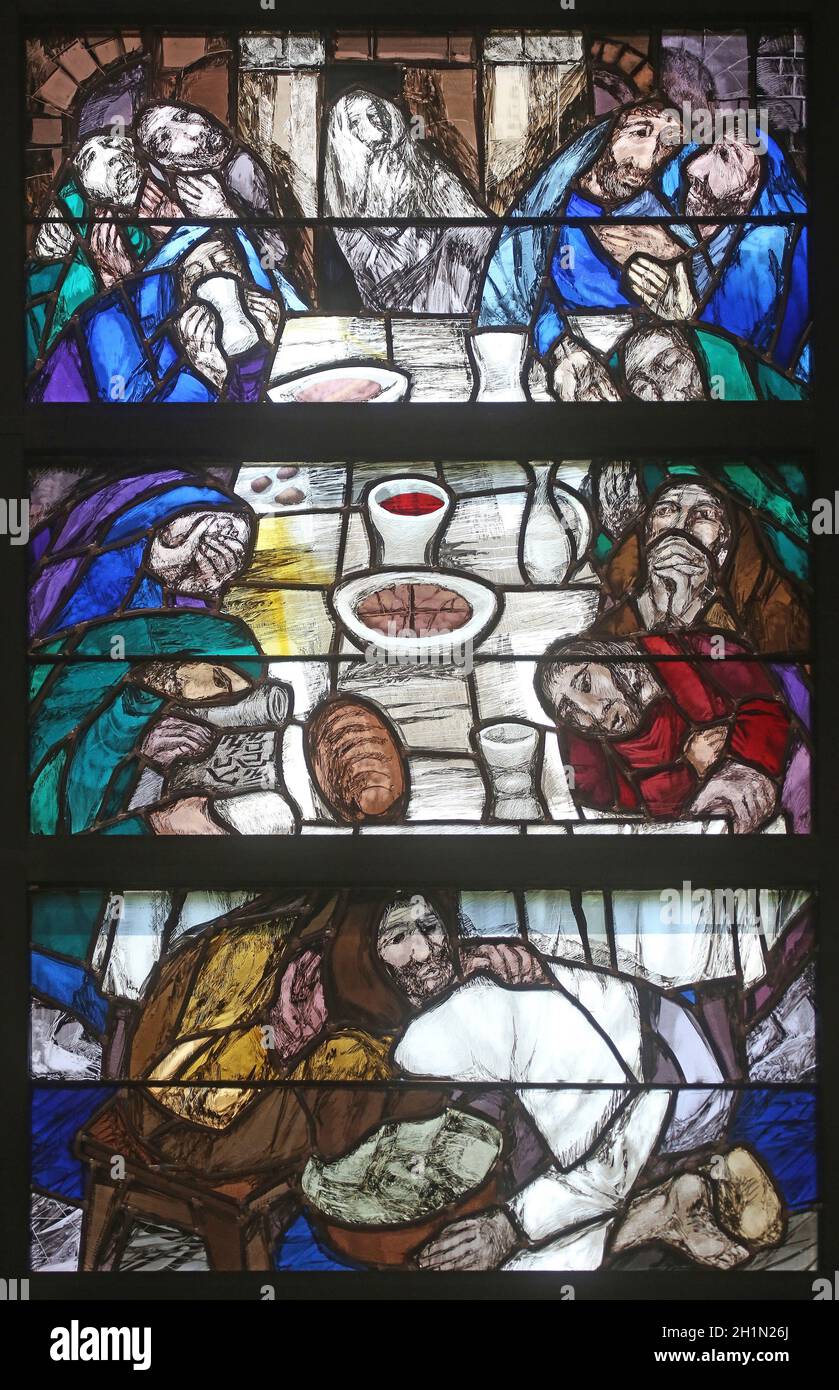 God begins salvation in this world through His Son Jesus Christ, detail ...