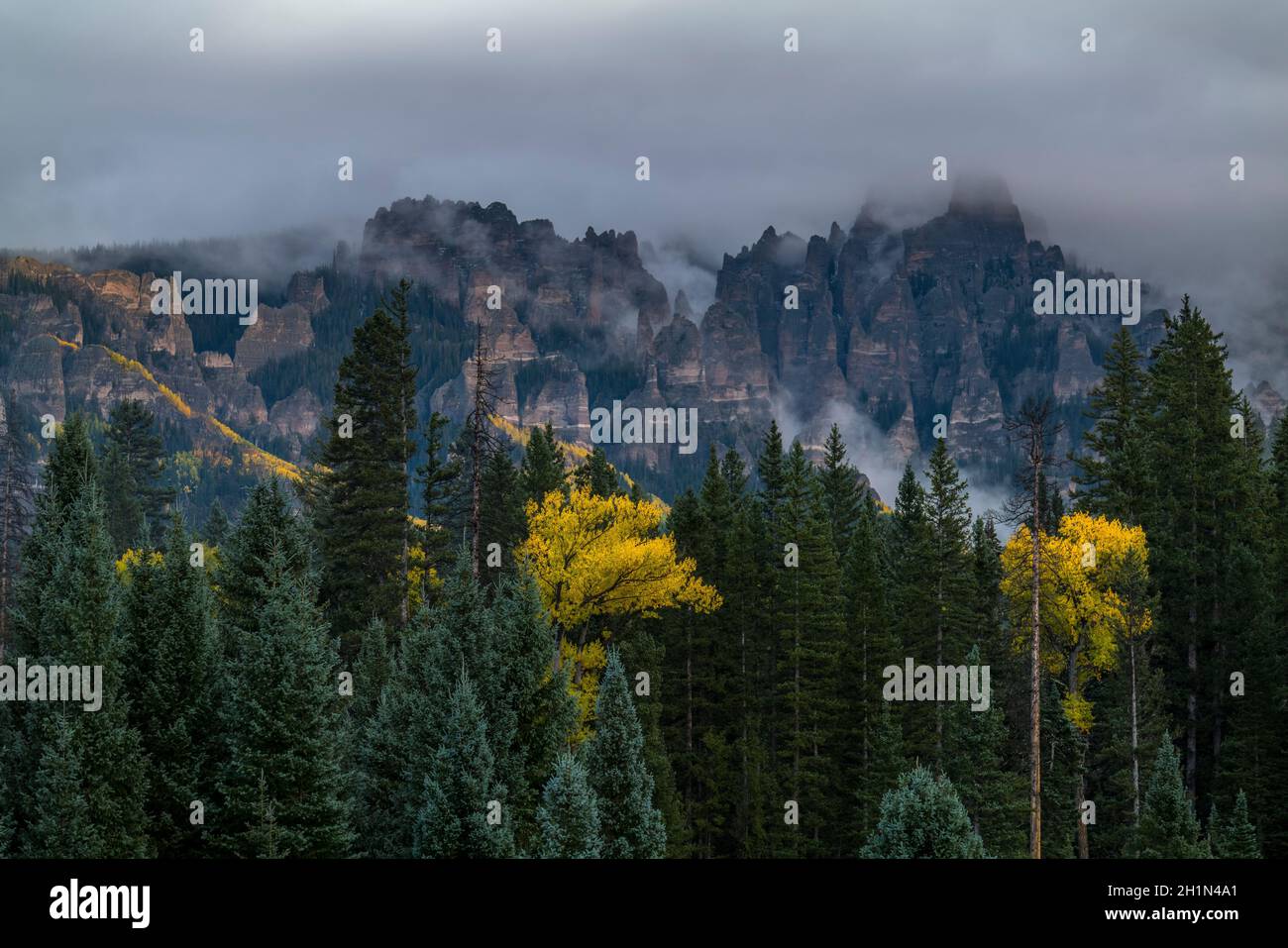 SILVER JACK RESERVOIR OWL CREEK PASS UNCOMPAHGRE NATIONAL FOREST ...