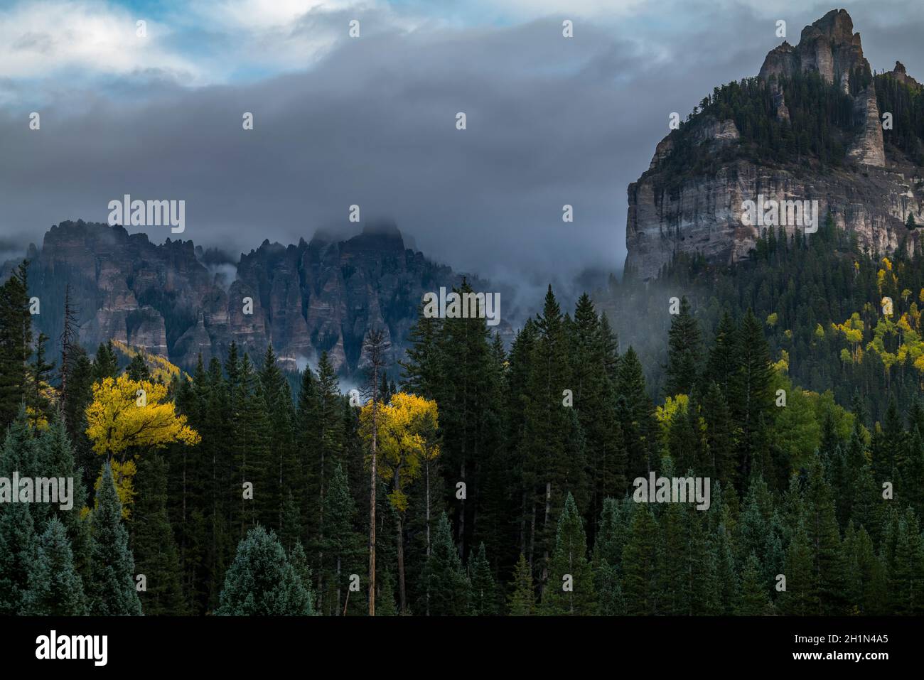 SILVER JACK RESERVOIR OWL CREEK PASS UNCOMPAHGRE NATIONAL FOREST ...