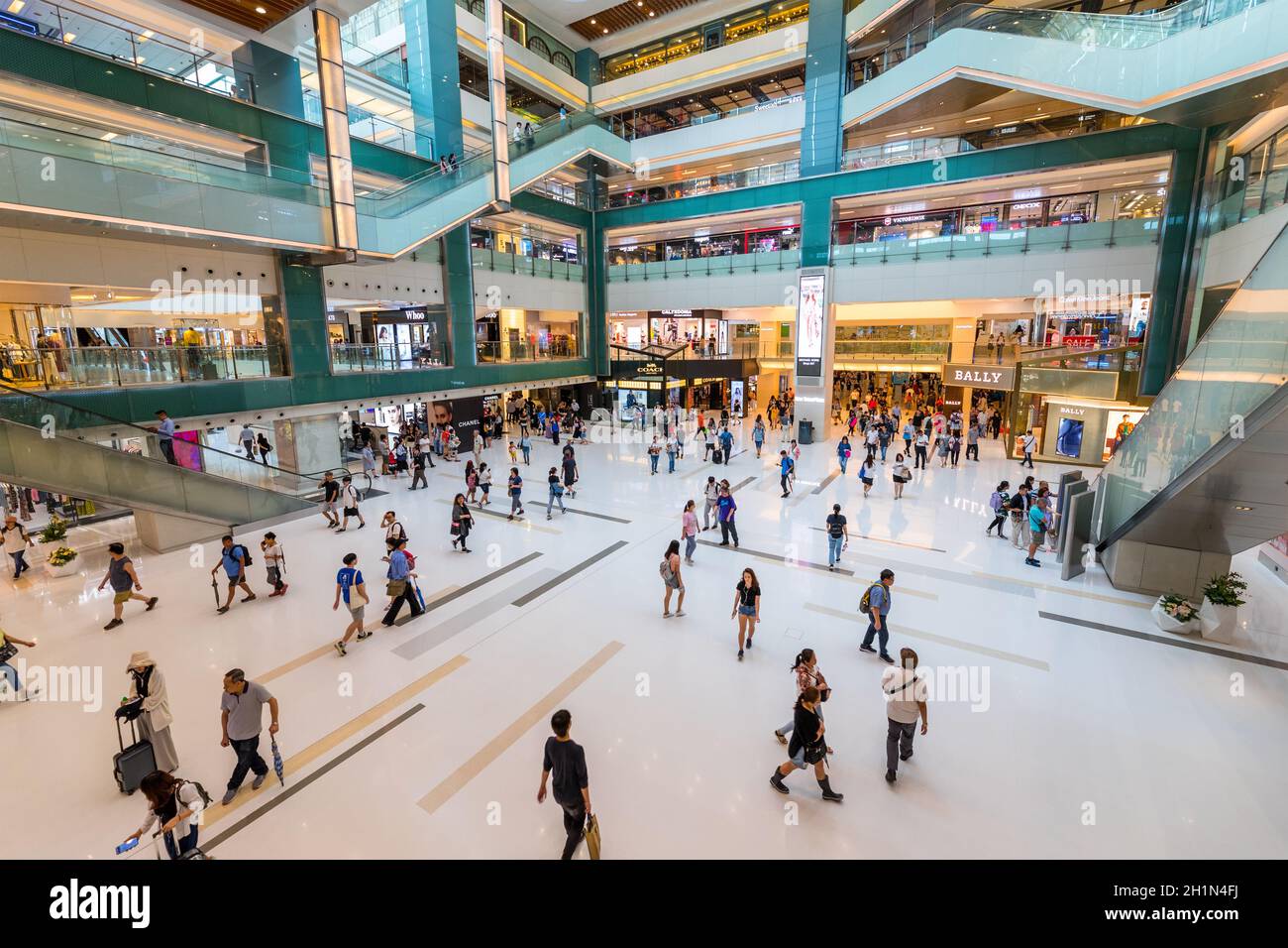 Sha Tin, Hong Kong 03 June 2019: Shopping centre Stock Photo - Alamy