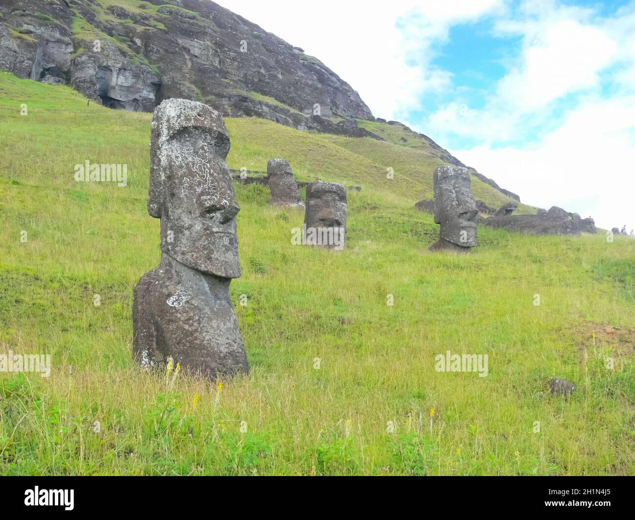 Easter island maoi people hi-res stock photography and images - Alamy