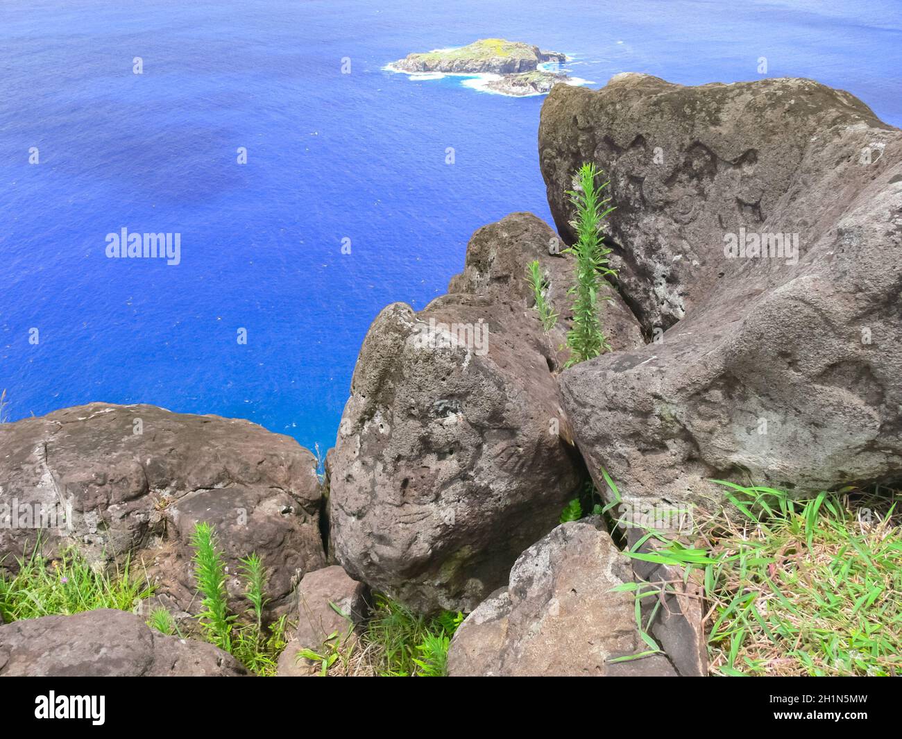 Rapa nui easter island writing hi-res stock photography and images - Alamy