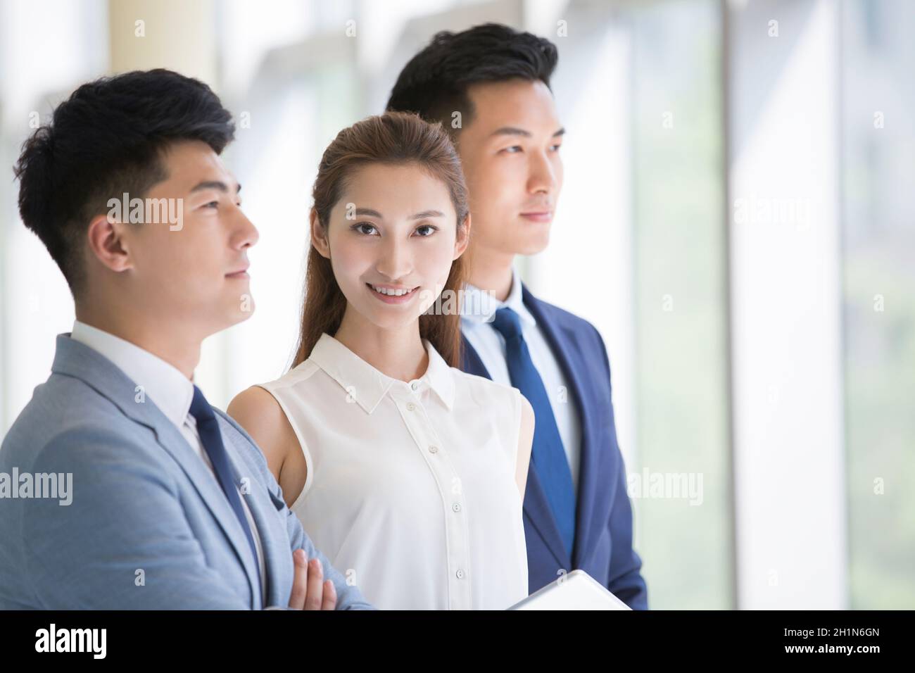 Confident business team Stock Photo - Alamy