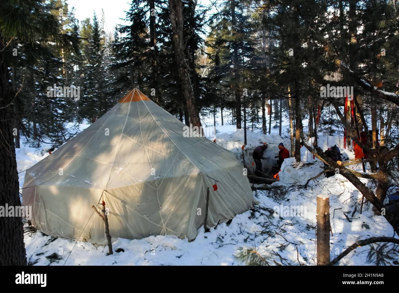 Interior of large tent hi-res stock photography and images - Alamy